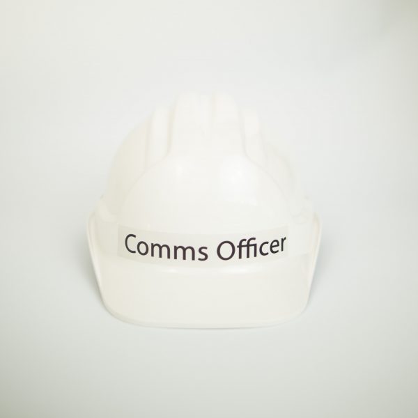 Communications Officer Hard Hat - Central Coast Fire Safety
